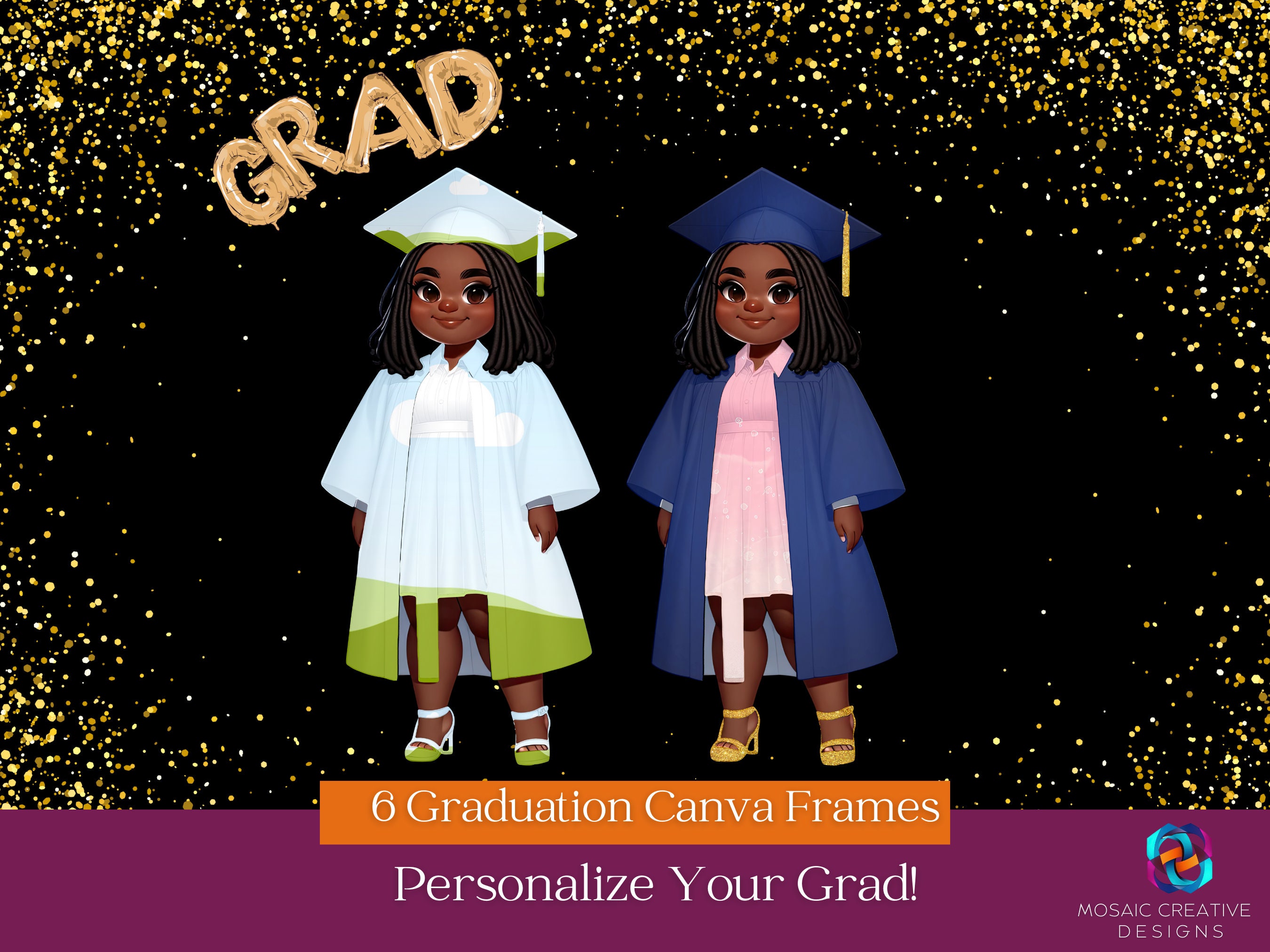 Graduate Canva Frames + Custom GPT | Party Planning, Thank You Cards ...