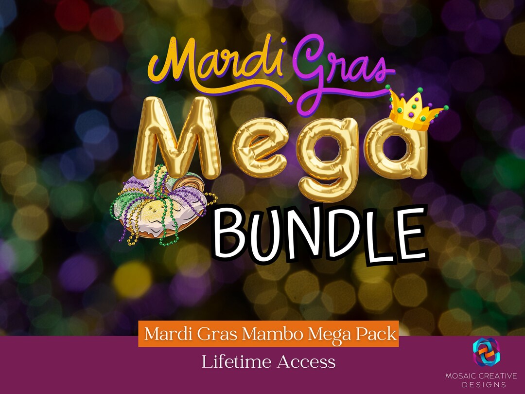 Mega Mardi Gras Bundle: Chibi Dolls, AI Prompts & Art Collection ...