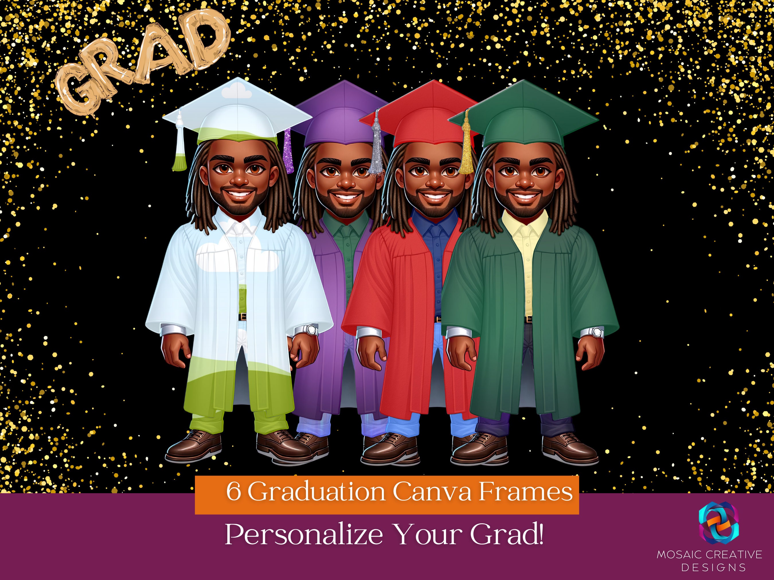 Graduate Canva Frames + Custom GPT | Party Planning, Thank You Cards ...