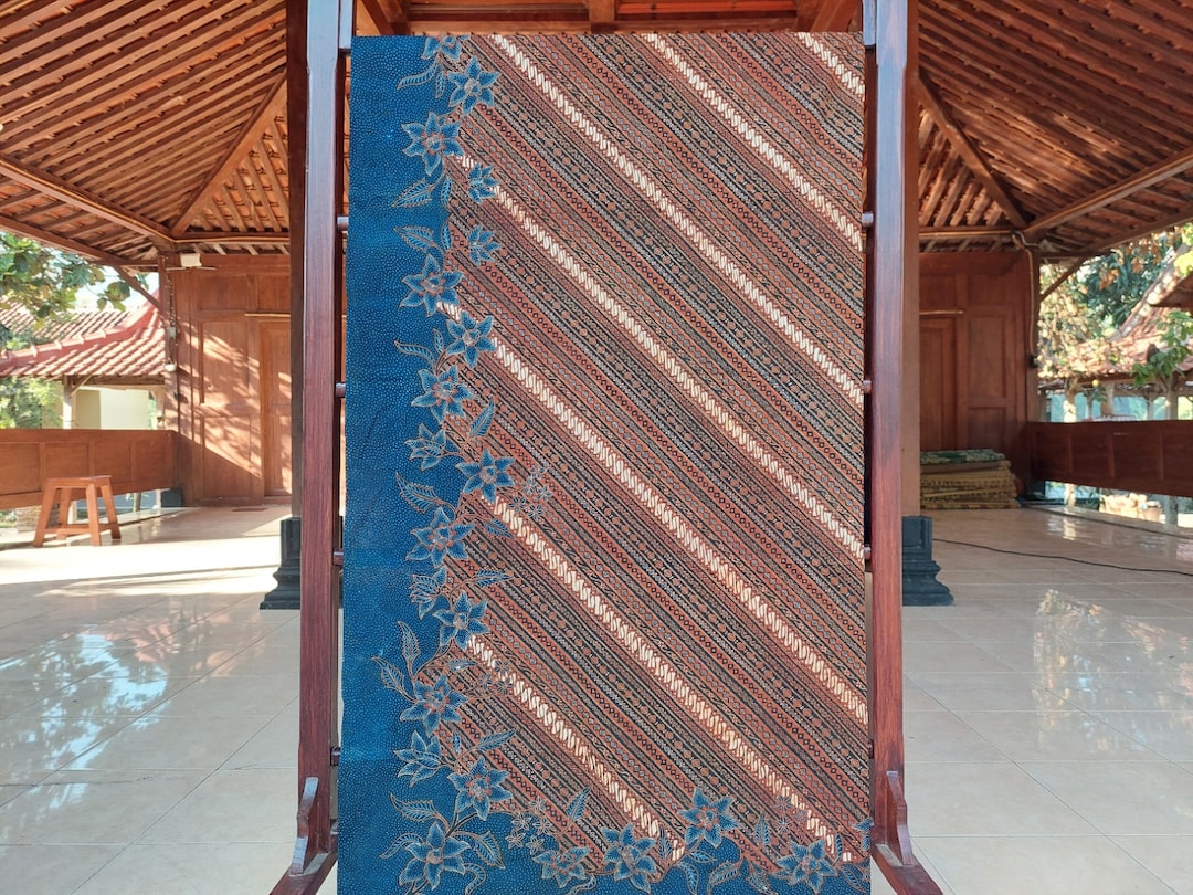 Traditional Batik Tulis Yogyakarta Parang Udan Riris - Etsy