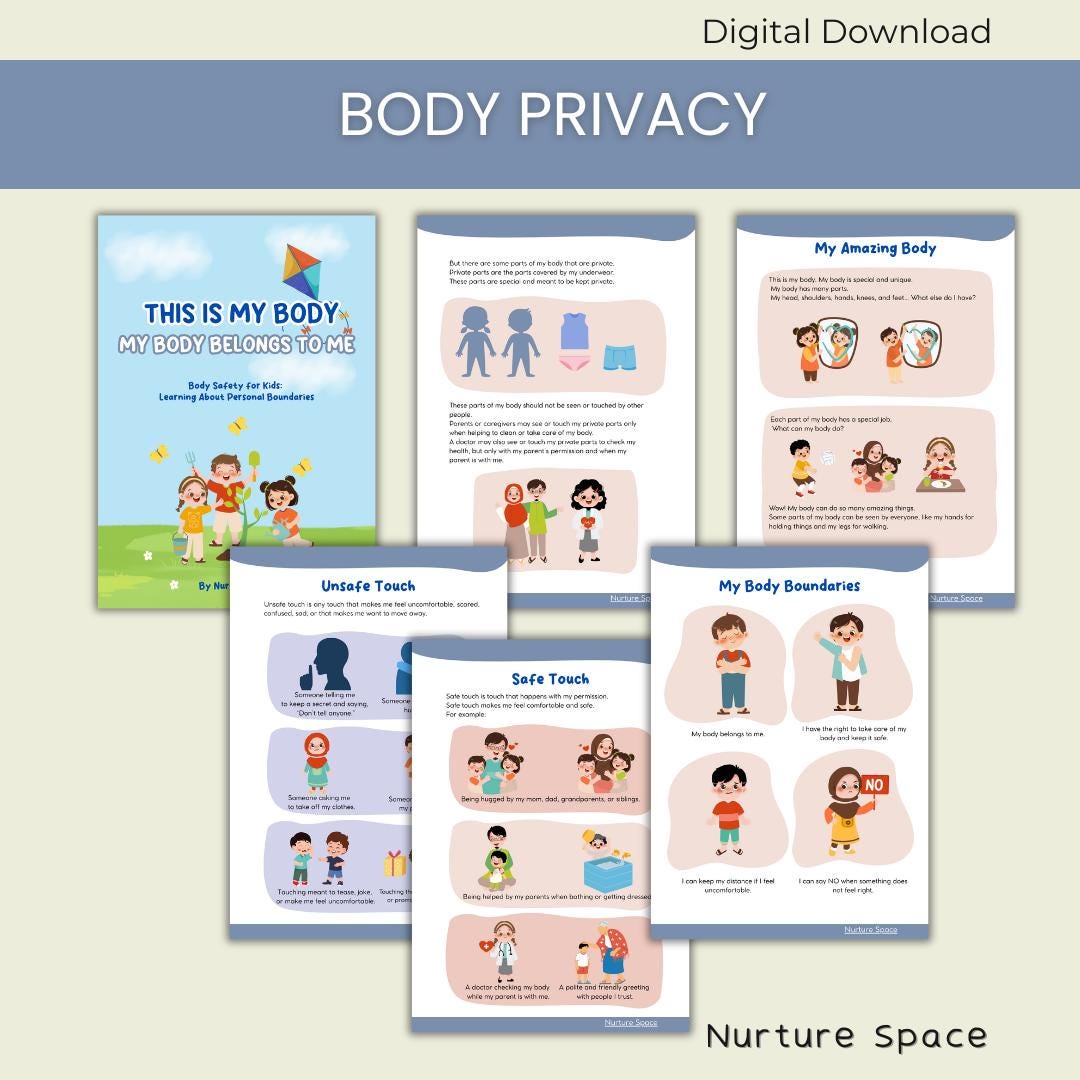 This is My Body – Body Safety Book for Kids – Personal Boundaries ...
