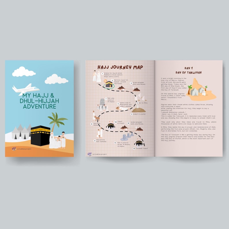 Hajj & Dhul Hijjah Printable Unit Study – Islamic Activity Pack – Hajj ...