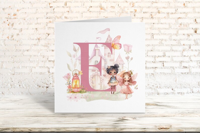 Pink Fairy Alphabet Set Digital Download 26 Pngs - Etsy