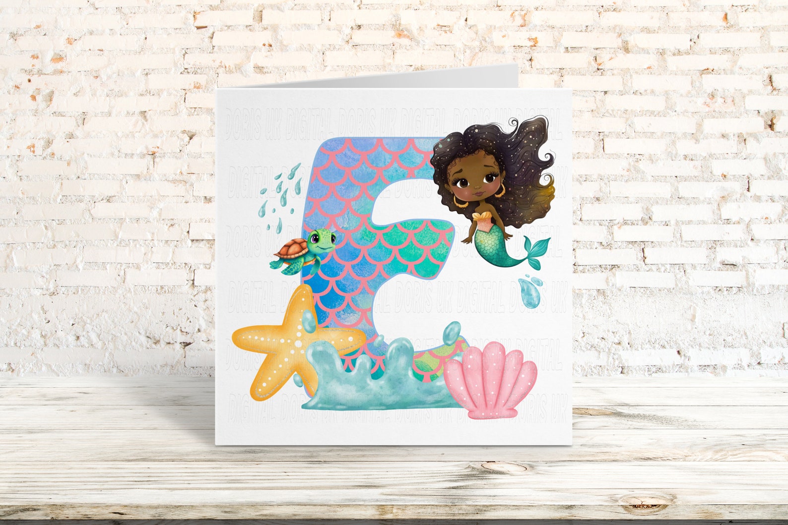 Mermaid Under the Sea Alphabet Set Digital Download 26 Pngs - Etsy