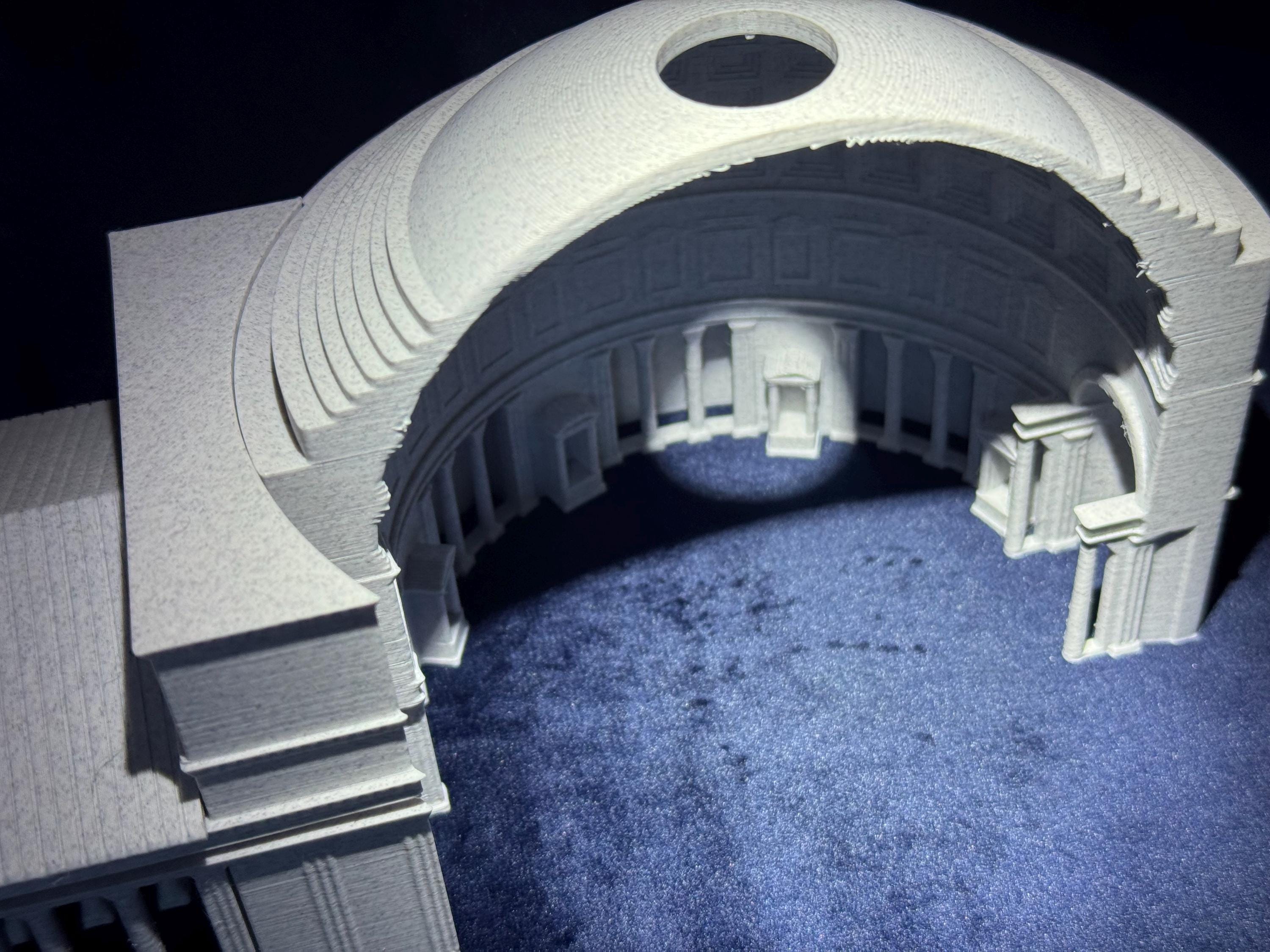 Exquisite 3D Printed Model of the Pantheon in Rome - Etsy