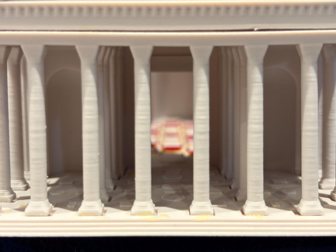 Exquisite 3D Printed Model of the Pantheon in Rome. Exclusive Version ...