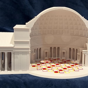 Exquisite 3D Printed Model of the Pantheon in Rome. Exclusive Version ...