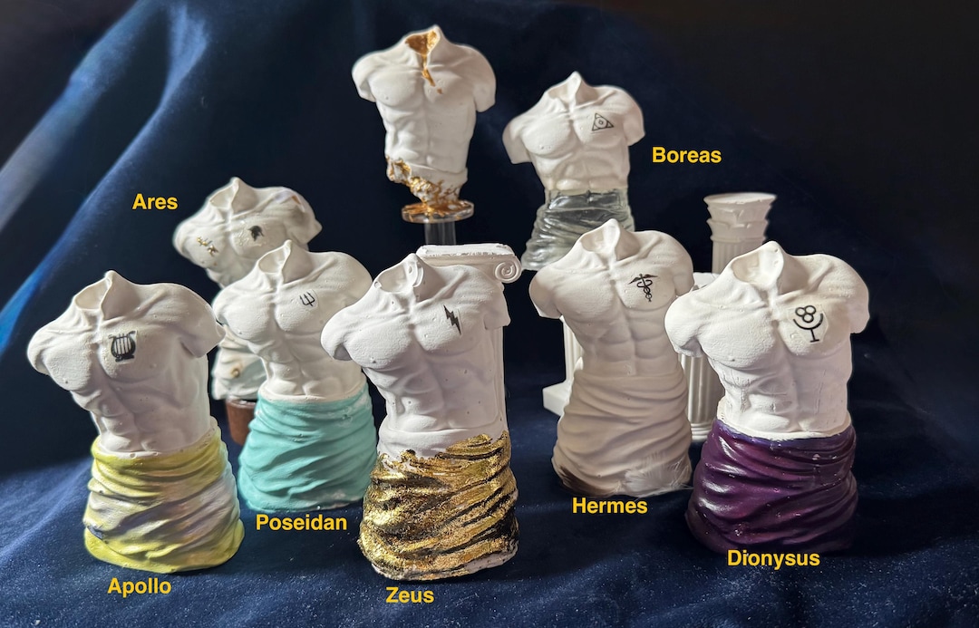 Personal Statues of the Greek Gods. Have the Torso of a God! - Etsy