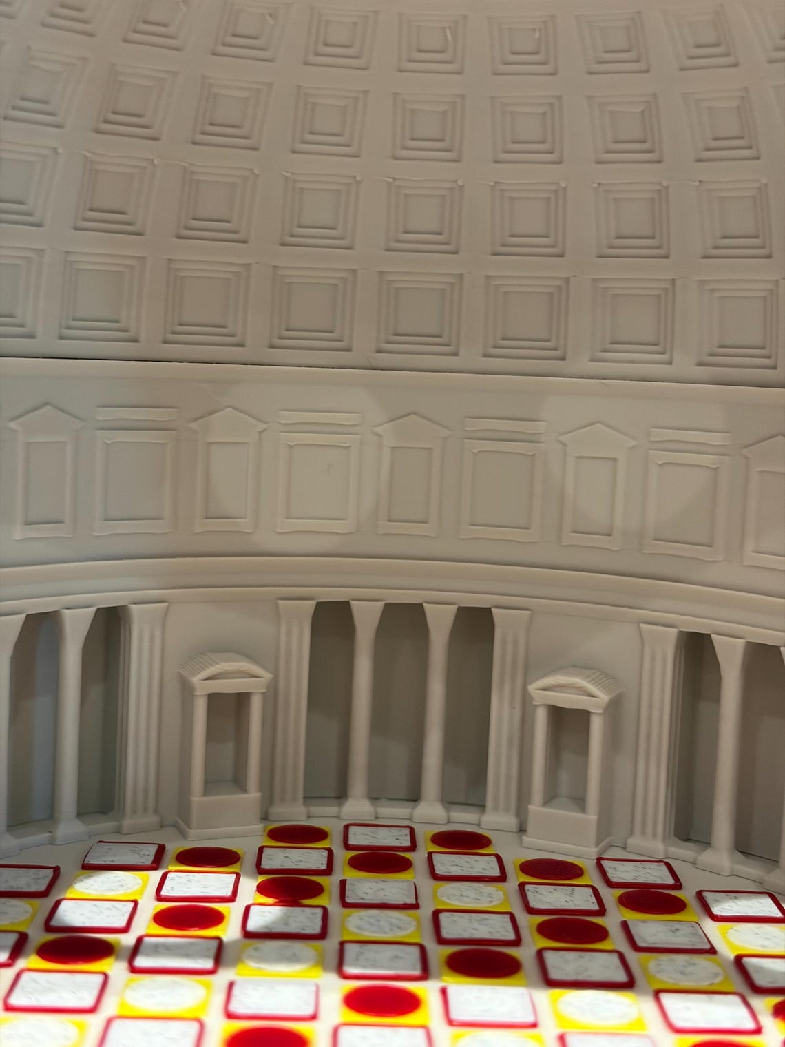 Exquisite 3D Printed Model of the Pantheon in Rome. Exclusive Version ...