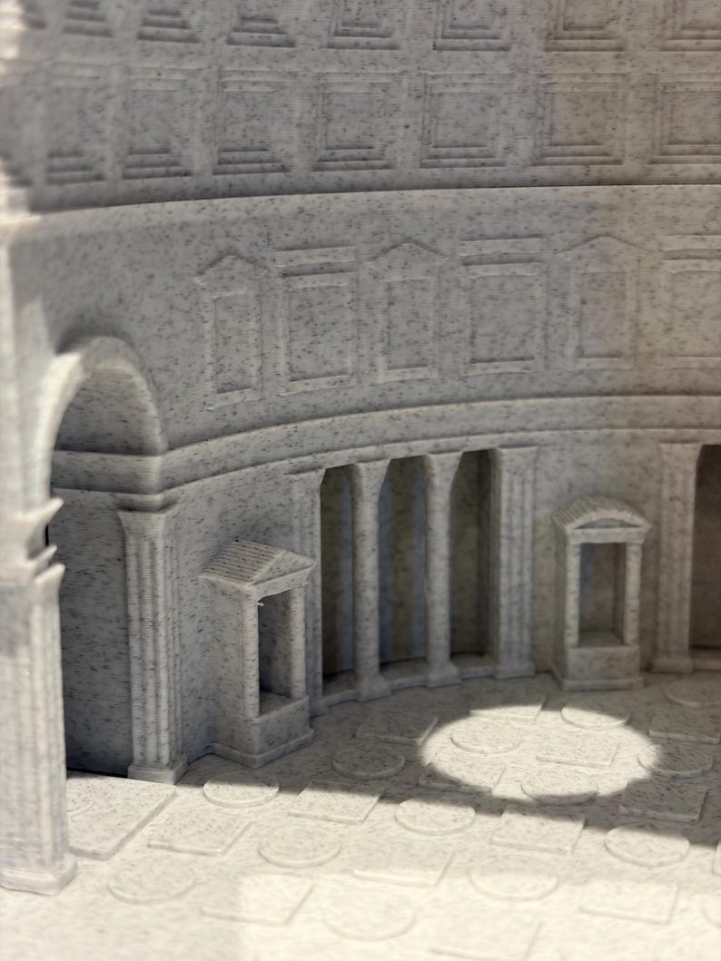 Exquisite Model of the Pantheon in Rome Mounted on Base - Etsy
