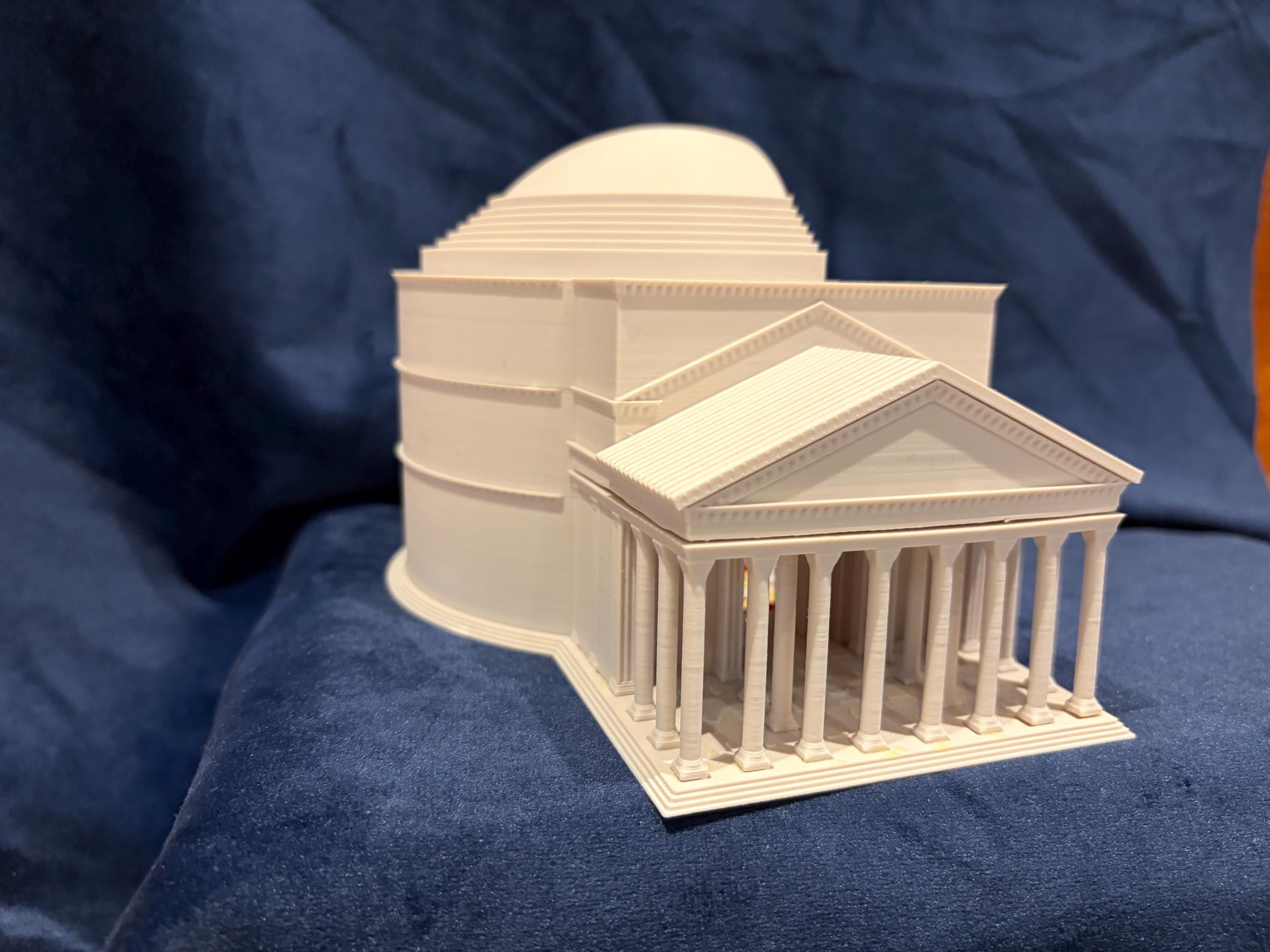 Exquisite 3D Printed Model of the Pantheon in Rome. Exclusive Version ...