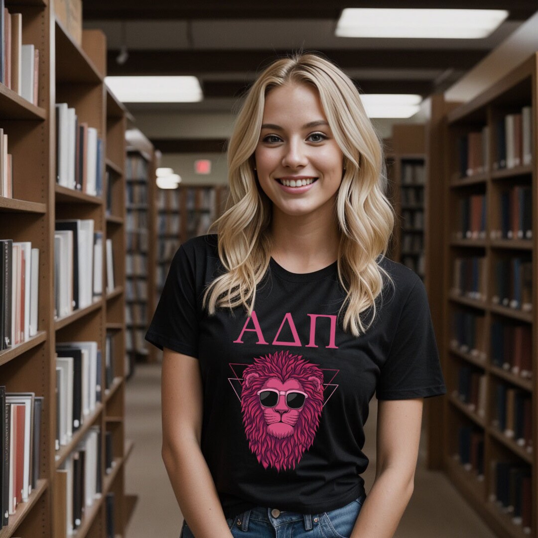 Vintage Vibes: Alphie Mascot Adpi T-shirt With Retro Shades - Etsy