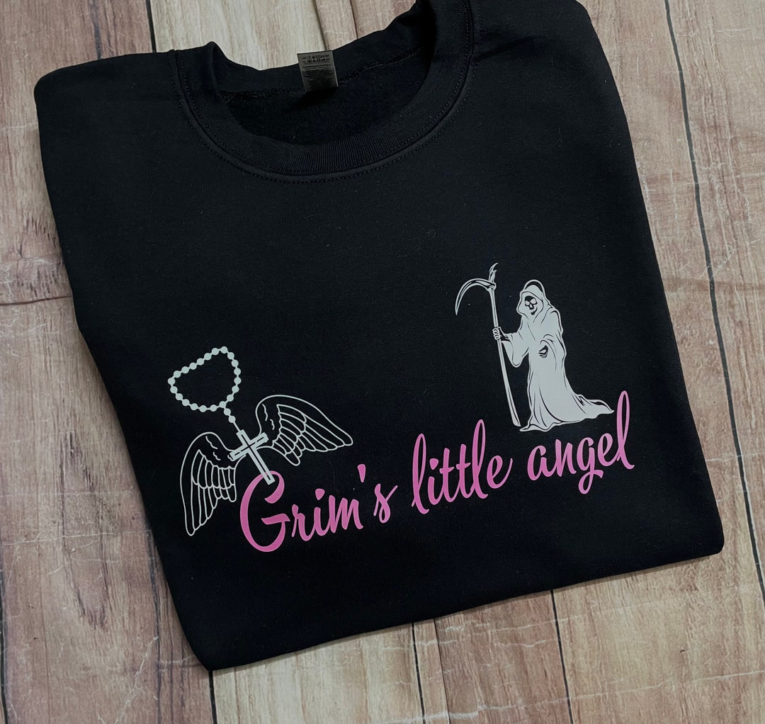 Grim Reaper Crew Neck - Etsy