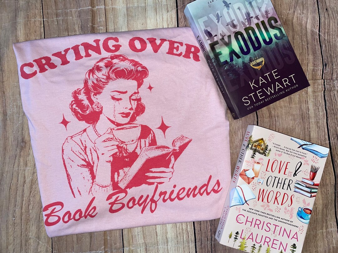 Crying Over Book Boys - Etsy