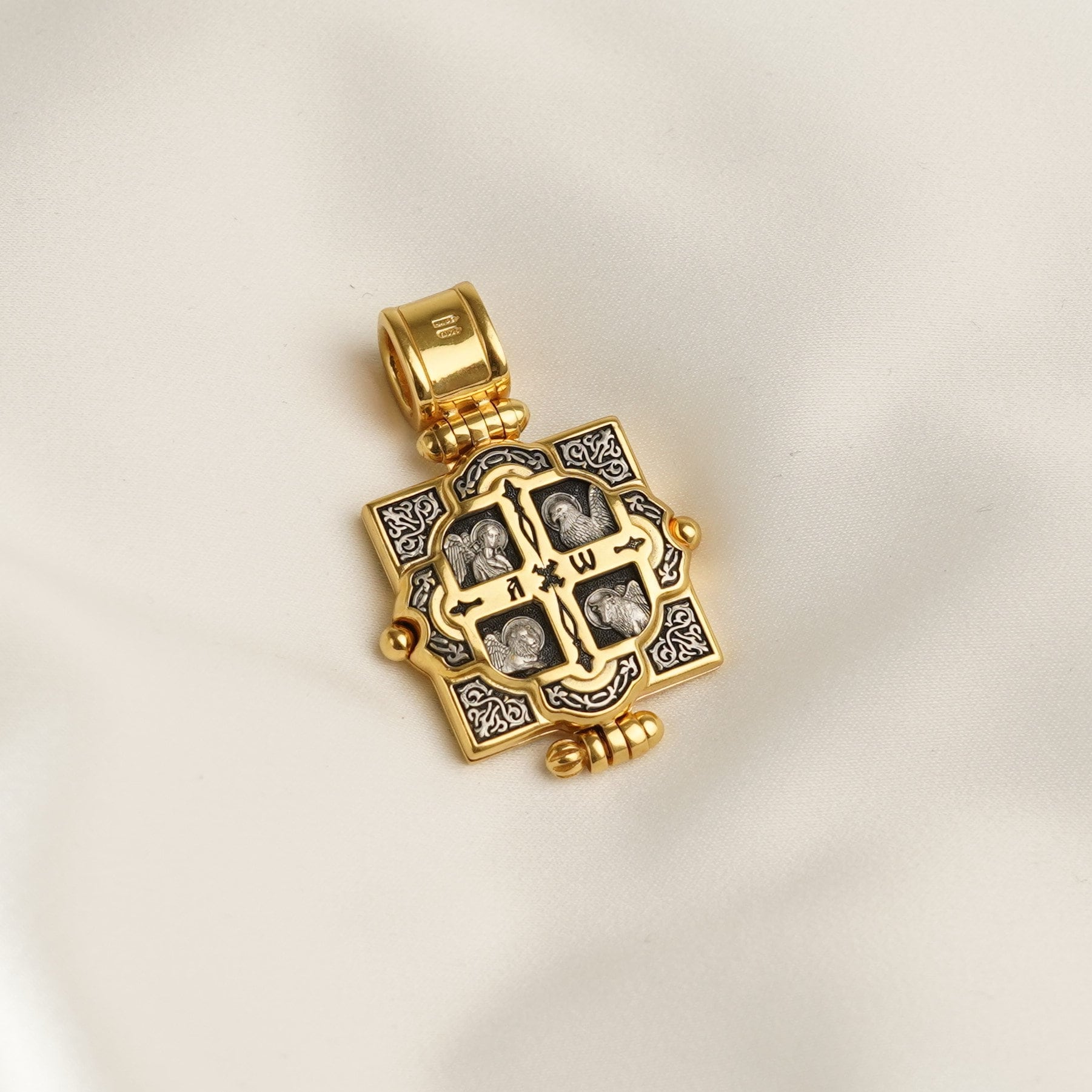 Orthodox Gilded Encolpion icon of the MOTHER of GOD - Etsy