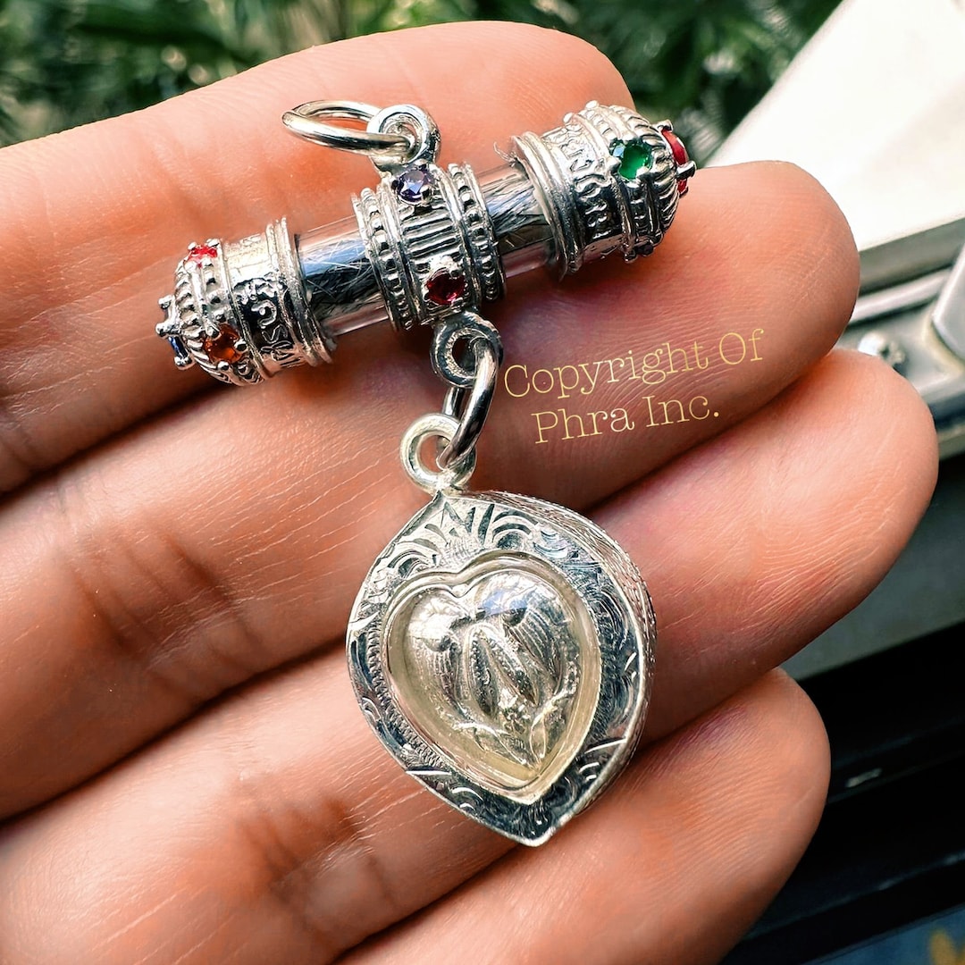 108 Wealth Blessing & Business/sales Amulet - Takrut 108 Chaoroen Sarp ...