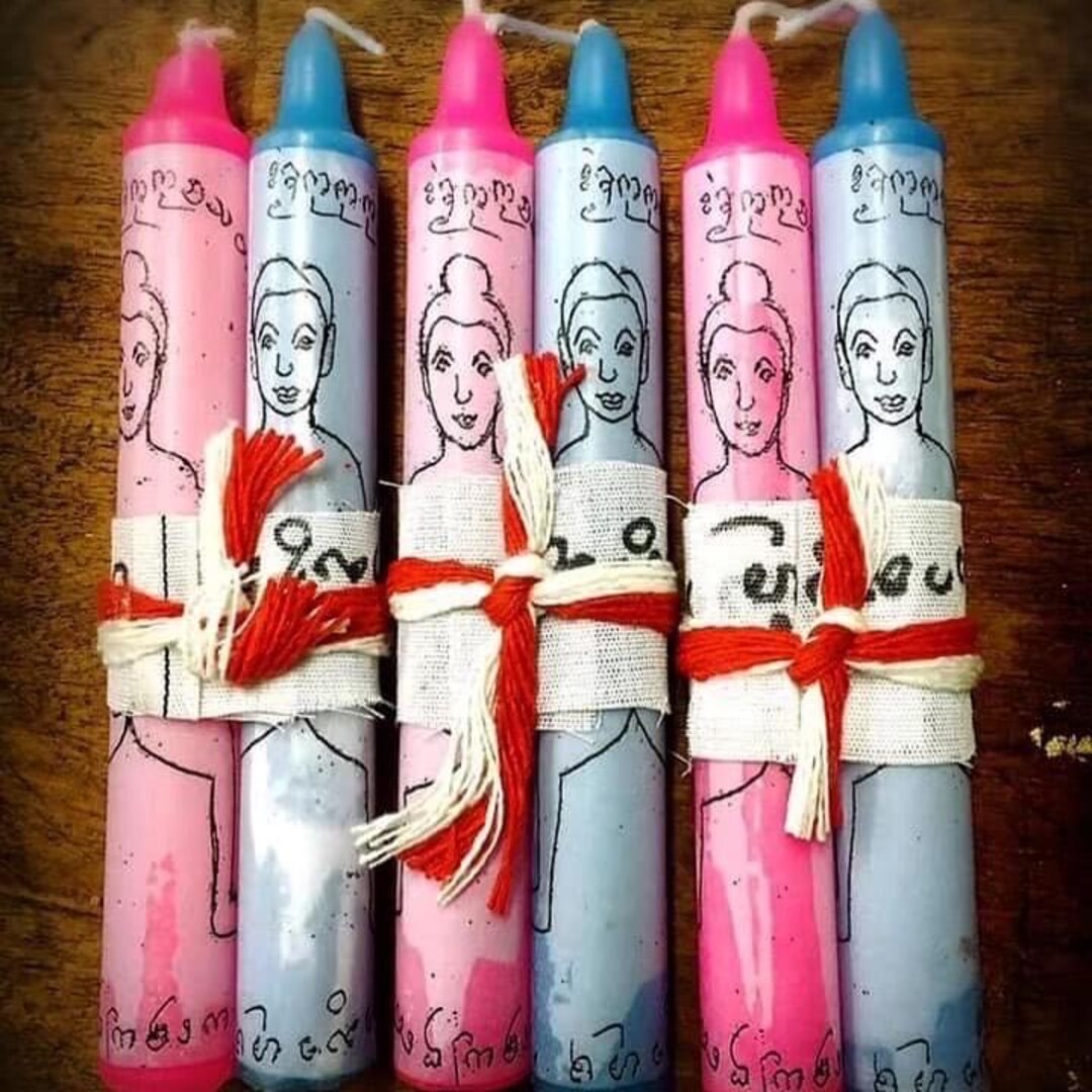 DIY Love Charm Spell Candle Believed for “locking” Couple, Mending ...