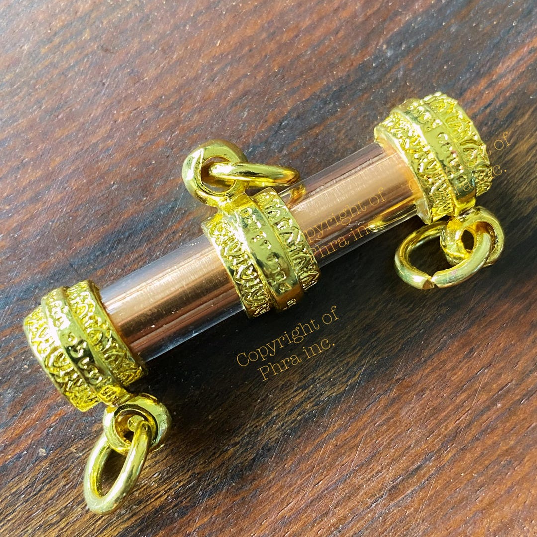 Extremely Powerful Wealth All-rounder Blessing Amulet (takrut Sorot ...