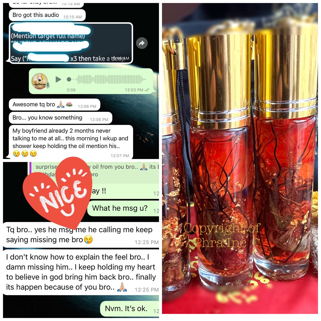 Love Binding Reconciliation Testimonial for Bulu Perindu Magic Charm ...