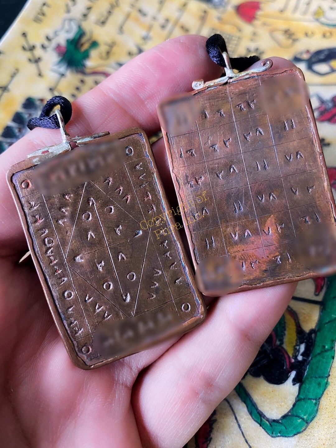 Magical Solomonic Wealth Attraction Spell Talisman King Taweez Yantra ...