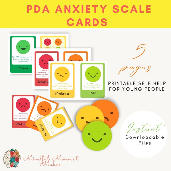 Autism Flash Cards - Etsy