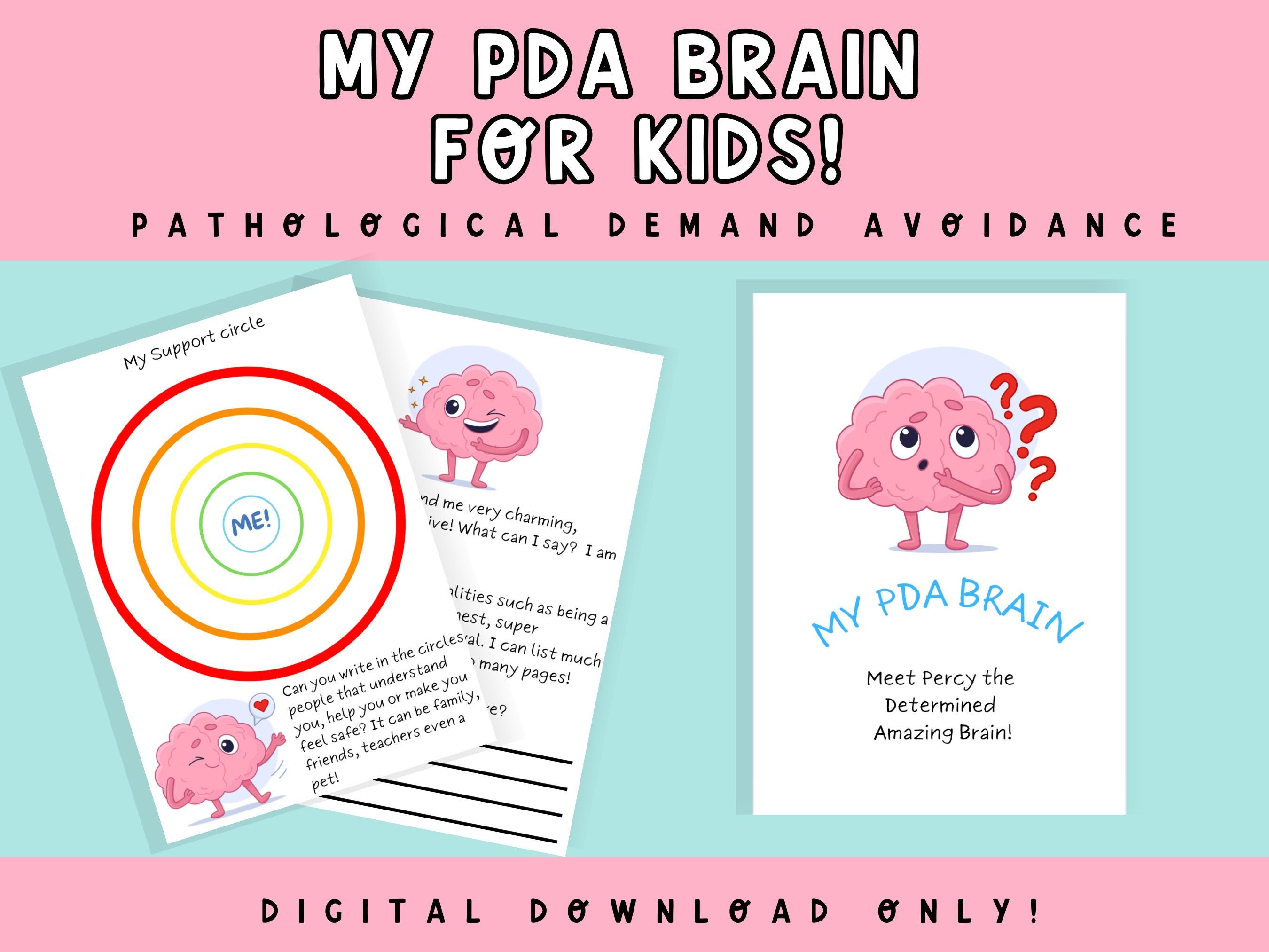 My PDA Brain Digital Download Handbook for Children Pathological Demand ...