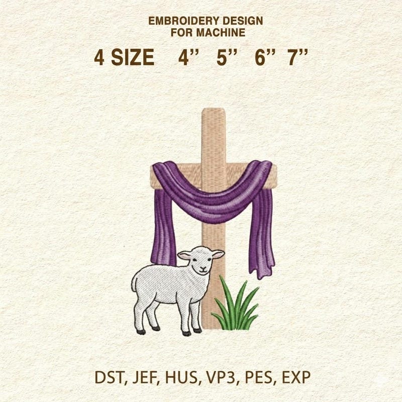 Easter Cross Drape - Etsy
