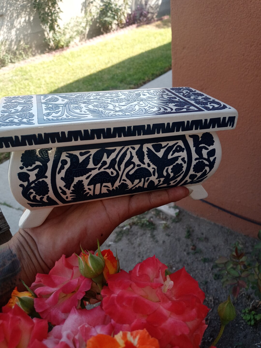 Japanese Style Olinala Box With Unique Designs Made by the Castillo ...