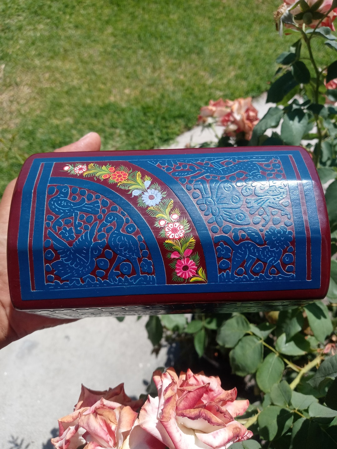 Olinala Box Based on Ground Lands Mexico Art Handmade Jewelry Boxes - Etsy