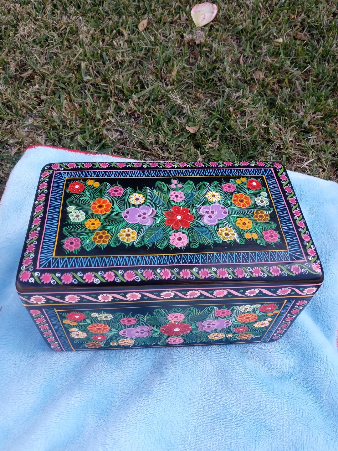 Beautiful Jewelry Box Handmade With the Maque Technique - Etsy