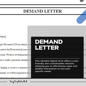 Professional Demand Letter, Demand Letter Template, Demand Letter ...