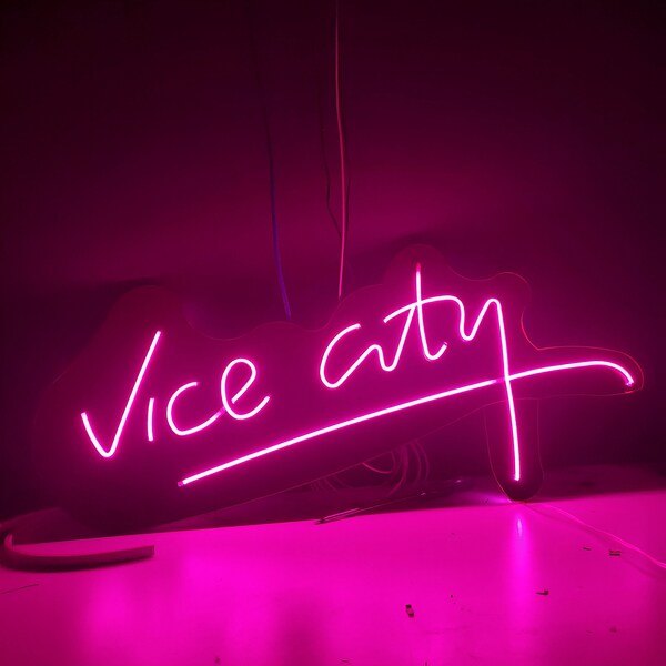 Vice City Neon Sign - Etsy