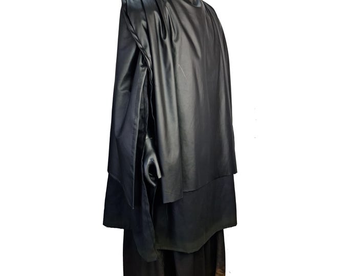 Star Wars Cosplay Robe Costume and Grey Jedi Kimono Haori Hooded Loose ...
