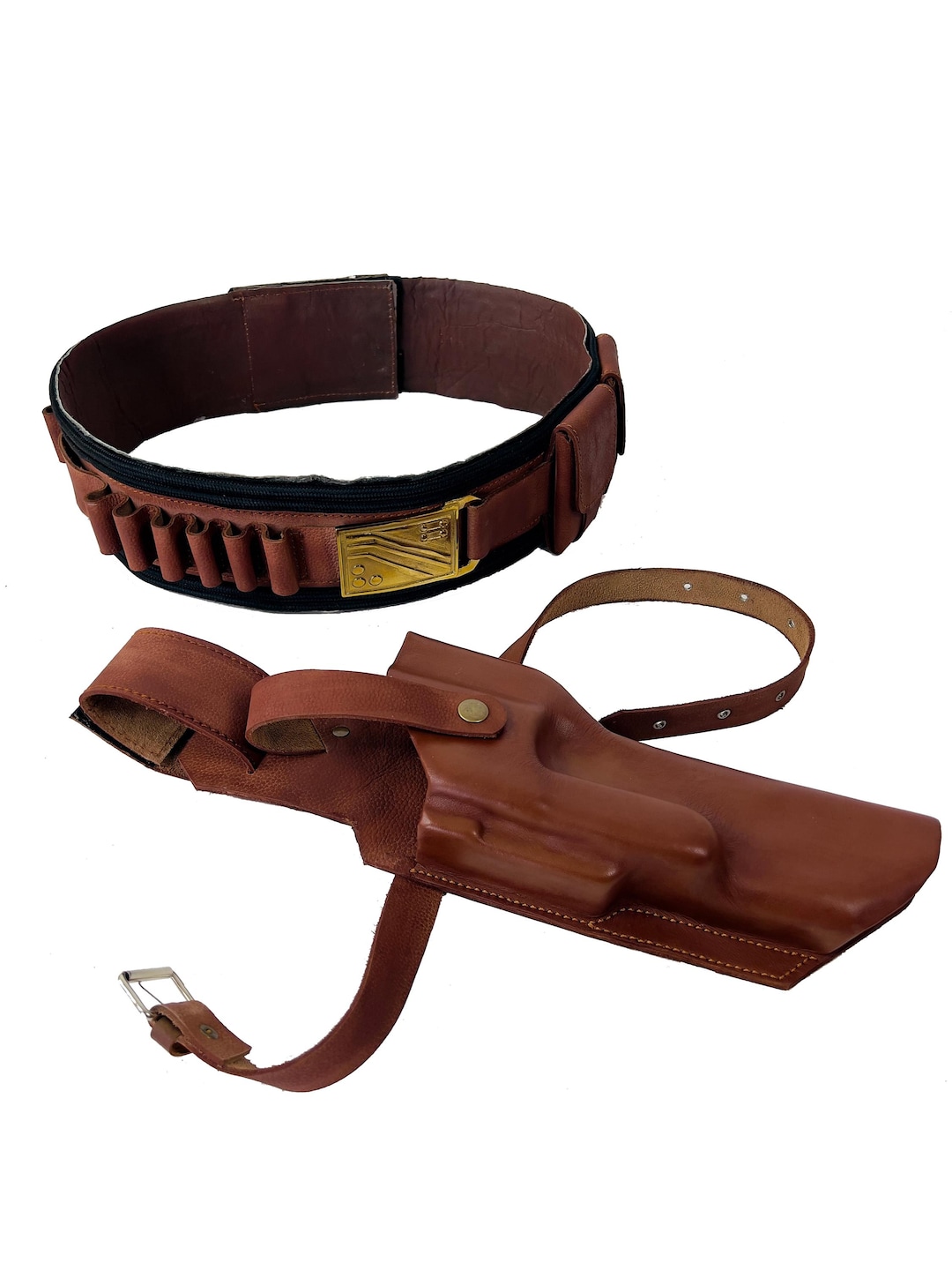 Leather and Girth Belt Inspired by Book of Boba Fett Esb,with Leather ...