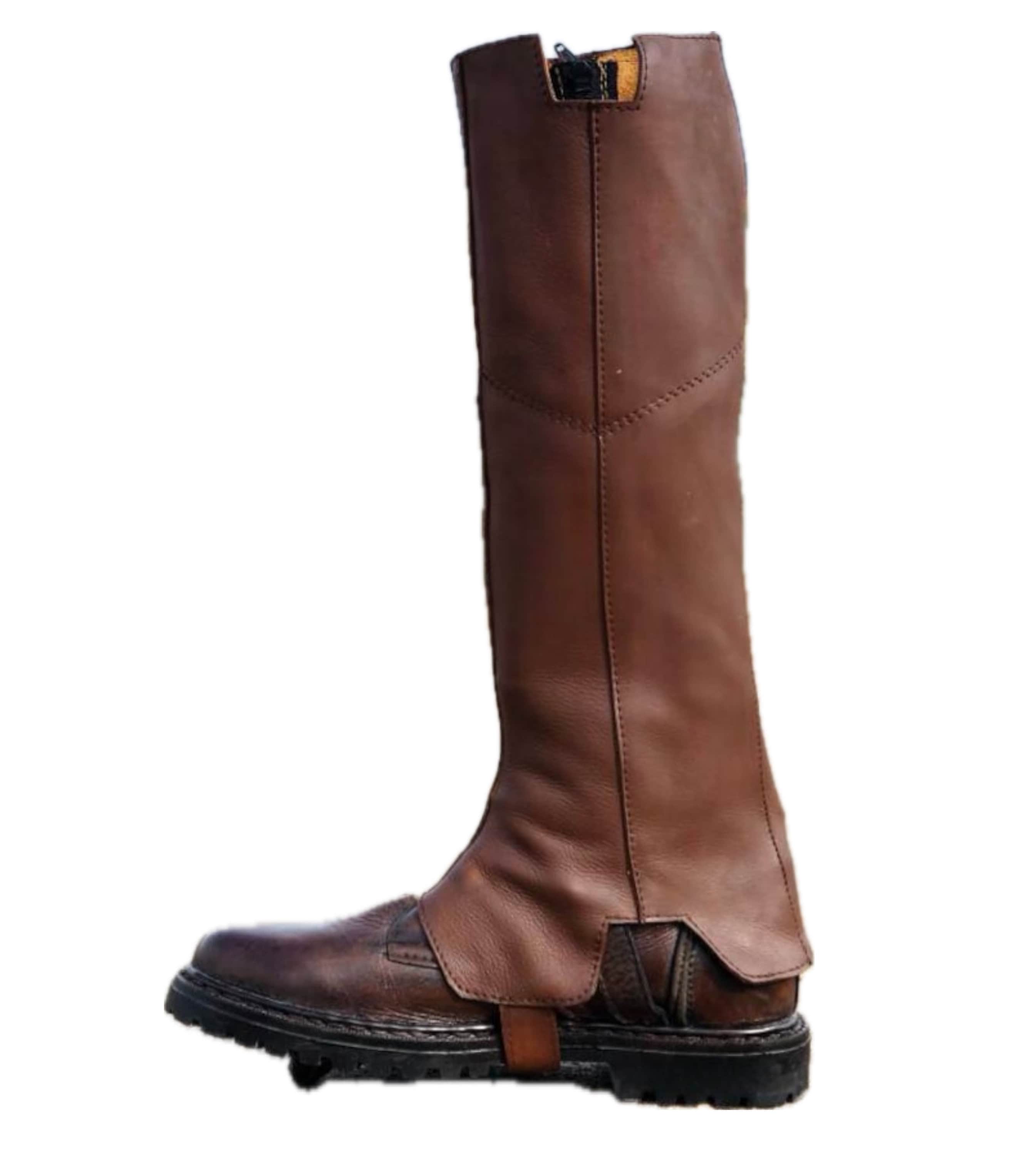 Boba Fett Inspired Leather Boot Cover. - Etsy