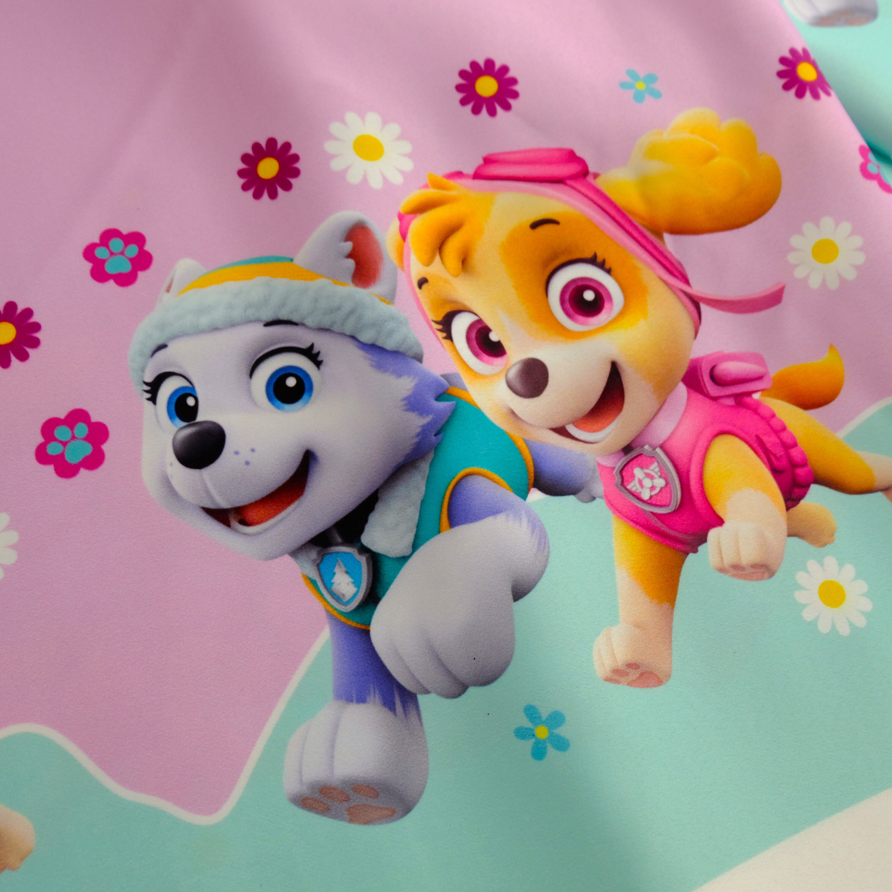 Paw Animation Satin-Stoff Patrol Cartoon-Tuch-Massenbestand - Etsy.de