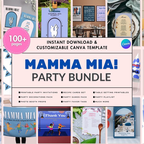 Mamma Mia Party Decor - Etsy