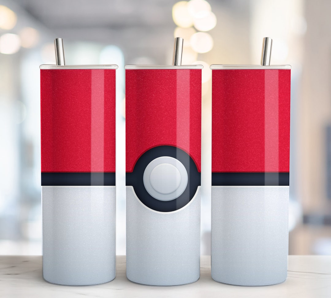 Pokemon Tumbler Wrap, 20oz Skinny Tumbler Pokemon Wrap PNG, Tumbler ...