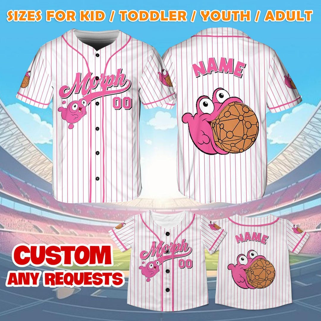 Treasure Planet Morph Jersey Shirt, Disney Treasure Planet Baseball ...