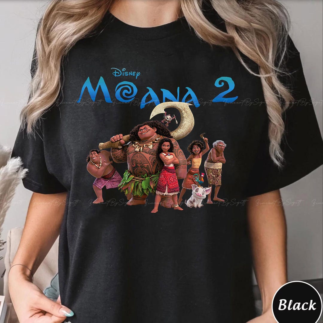 Disney Moana 2 Oceania Adventure Shirt, Disneyland Family Trip Outfit ...