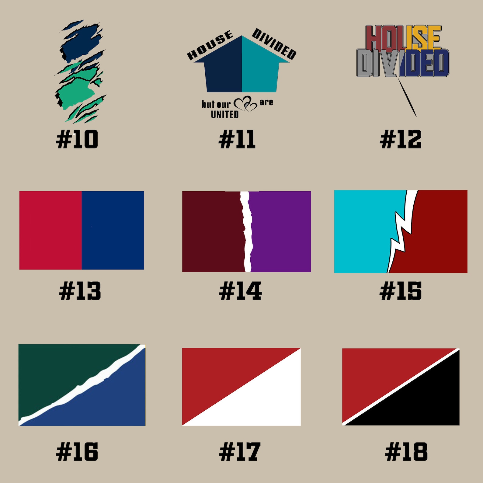 Custom House Divided Sport Team Shirt, College Football Shirt, College ...