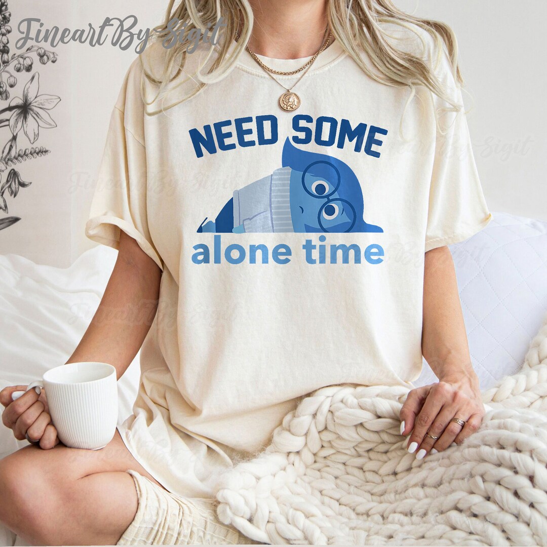 Disney Pixar Inside Out Need Some Alone Time Sadness Shirt, Inside Out ...