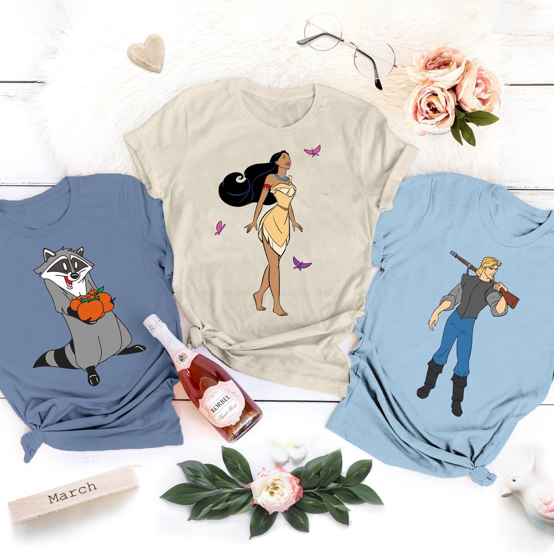 Custom Disney Pocahontas Shirt, Disney T-shirt, Personalized Magic ...