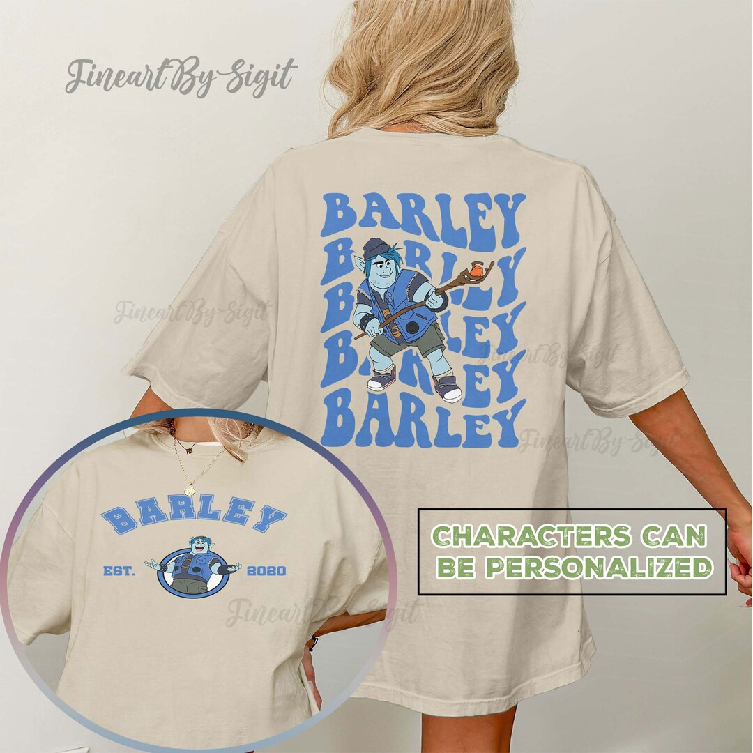 Double Sided Custom Barley Onward Shirt, Ian Barley Shirt, Barley ...
