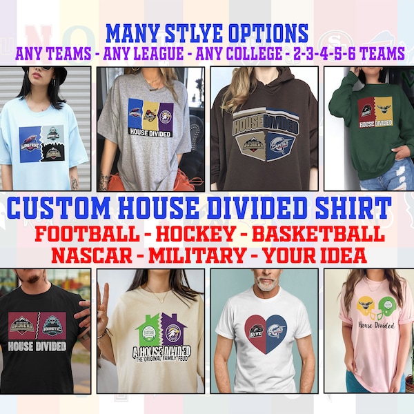 Mom Divided Team Shirt - Etsy