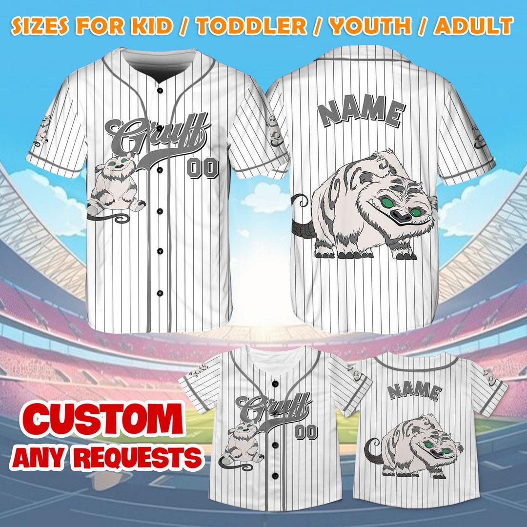 Disney Fairies Gruff Jersey Shirt, Disney Fairies Baseball Jersey ...