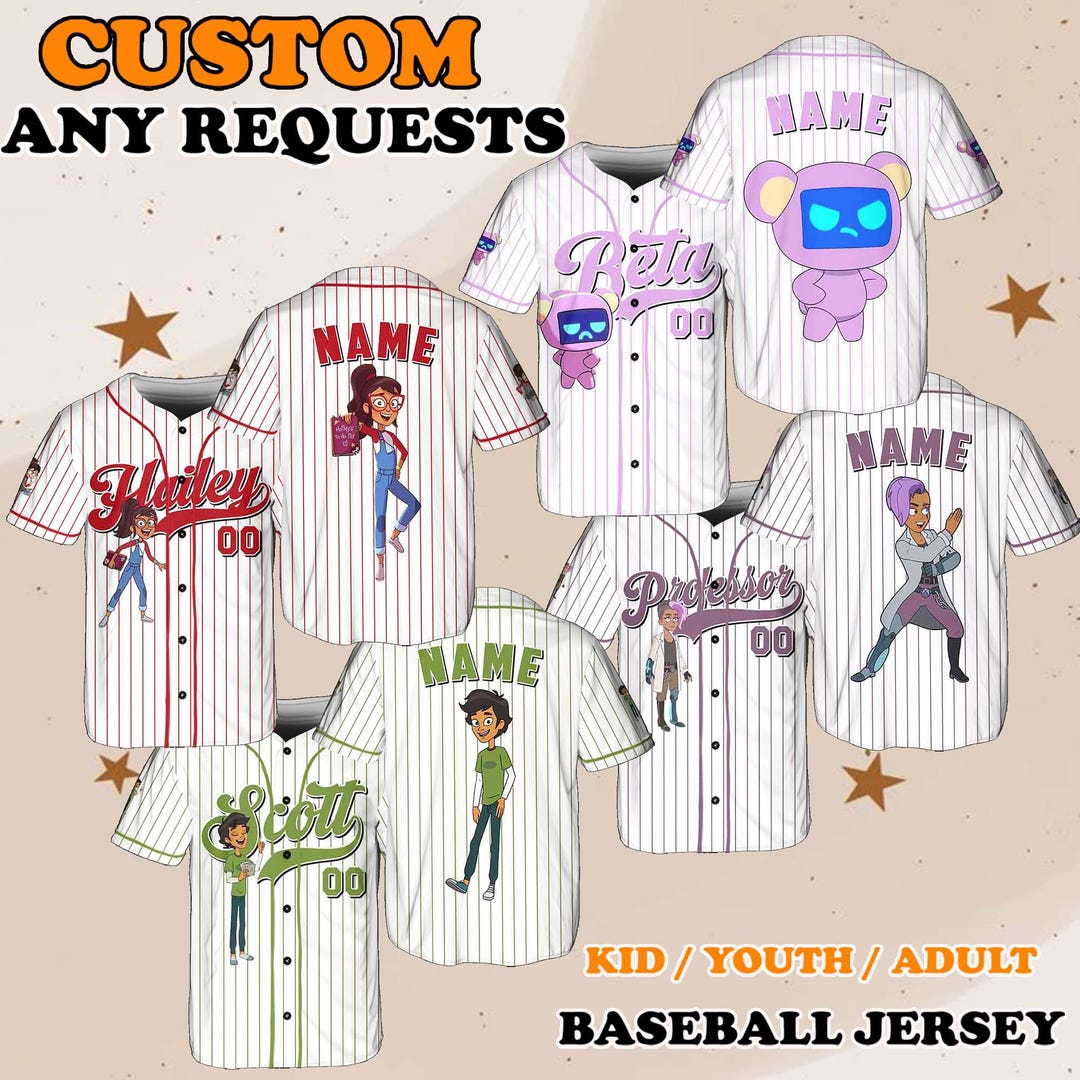 Haileys on It Costume Jersey, Kristine Sanchez Jersey, Hailey Banks ...