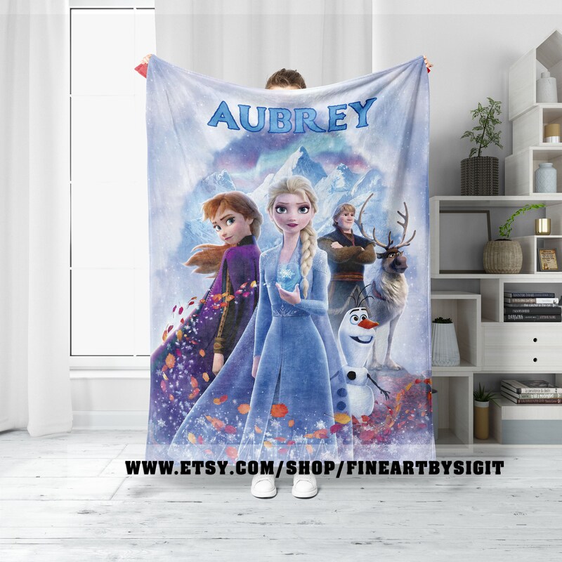 Frozen Blanket - Etsy