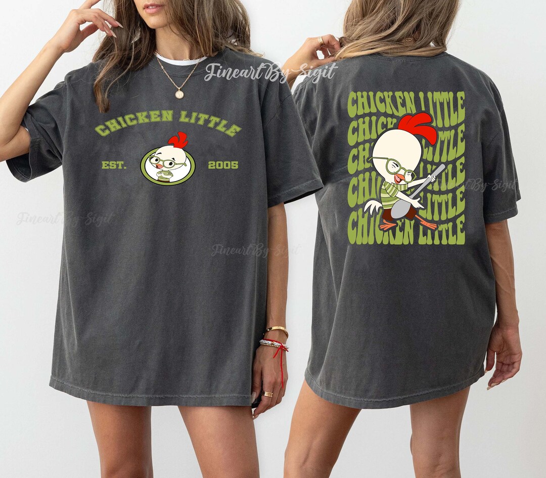 Disney Chicken Little Shirt, Chicken Little Characters Shirt, Chicken ...