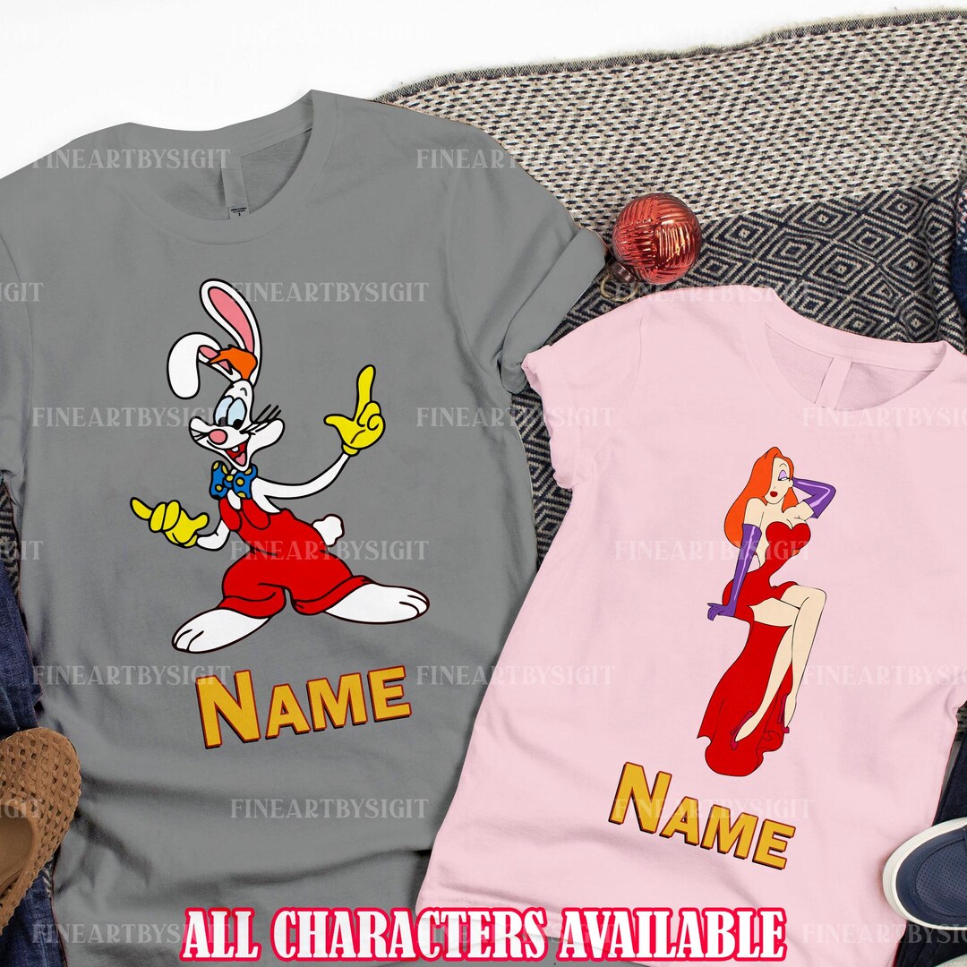 Disney Who Framed Roger Rabbit Shirt, Disney Roger Rabbit Shirt, Roger ...